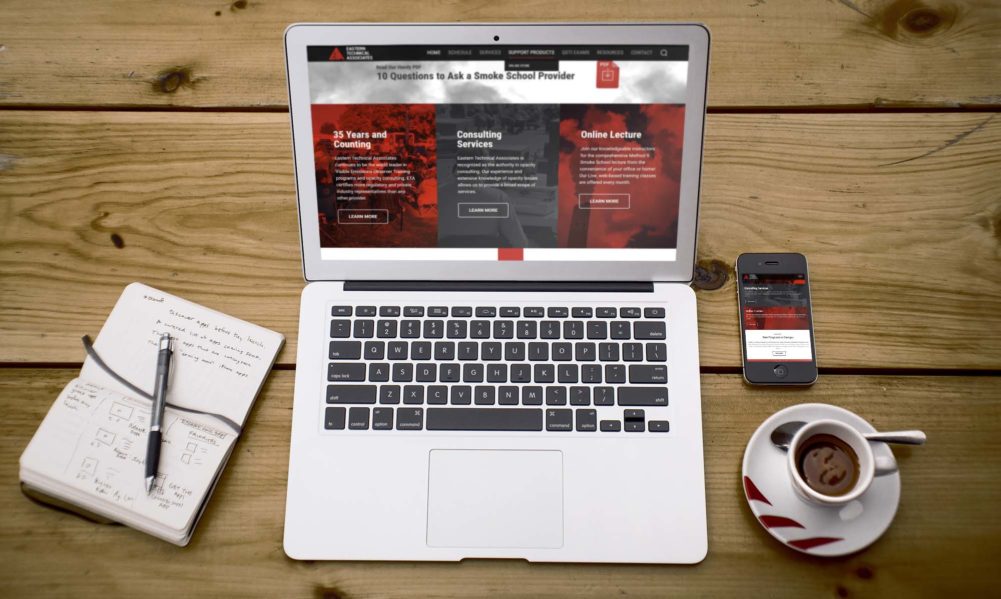 Eastern Technical Associates' WordPress Website Redesign