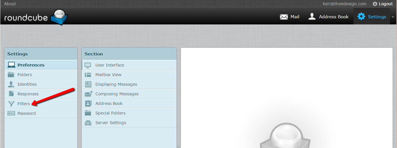 How To Set Up An Out-of-Office Message in RoundCube - TheeDigital