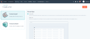 How and When to Use HubSpot’s Static and Active Lists