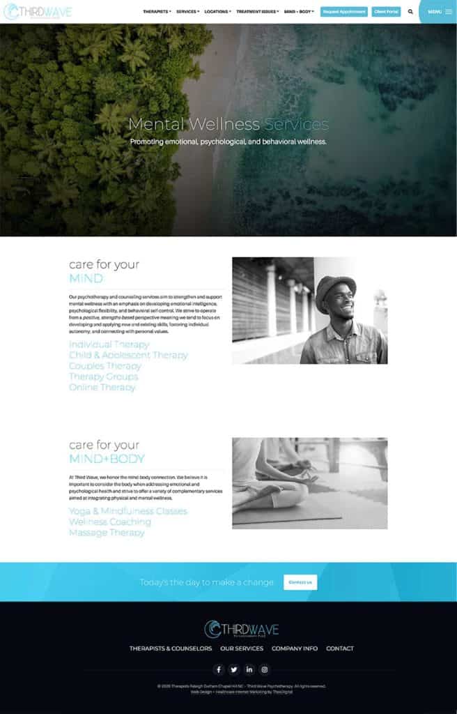 Custom Web Design & SEO for Therapists & Mental Health Counselors