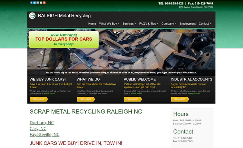 Digital Marketing Case Study for Wall Recycling | SEO & PPC